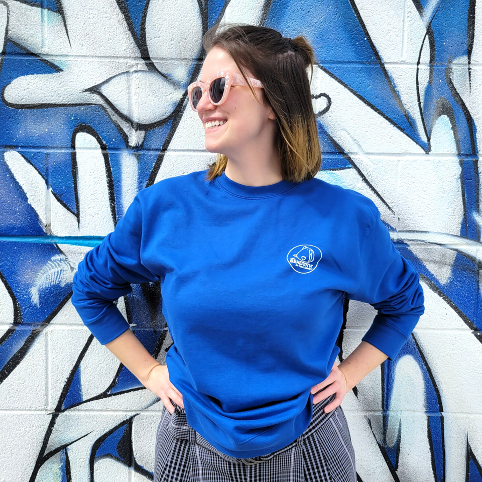 Behemoth Chicken Logo Crewneck Sweatshirt — THE BEHEMOTH STORE