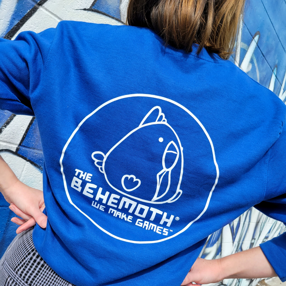 Behemoth Chicken Logo Crewneck Sweatshirt — THE BEHEMOTH STORE