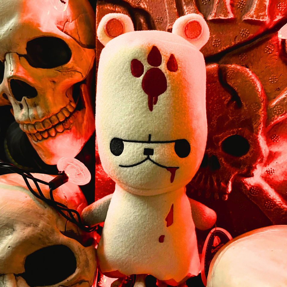 Blood "Bear" Plush — THE BEHEMOTH STORE