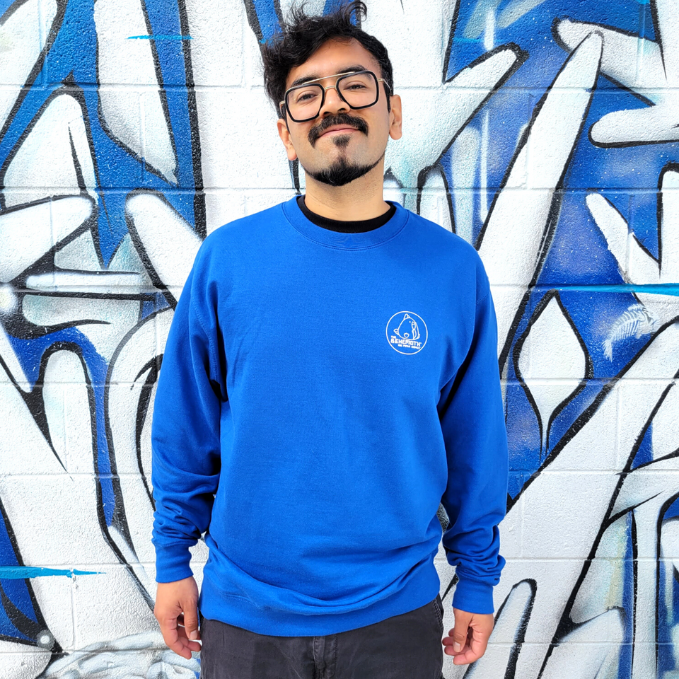 Behemoth Chicken Logo Crewneck Sweatshirt — THE BEHEMOTH STORE