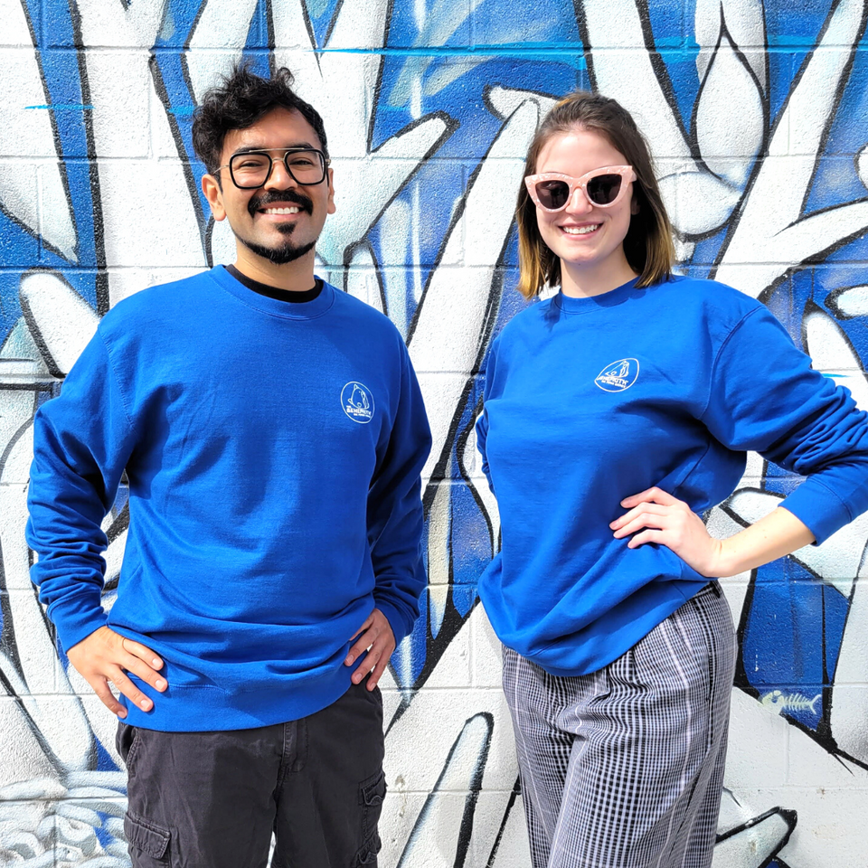 Behemoth Chicken Logo Crewneck Sweatshirt — THE BEHEMOTH STORE