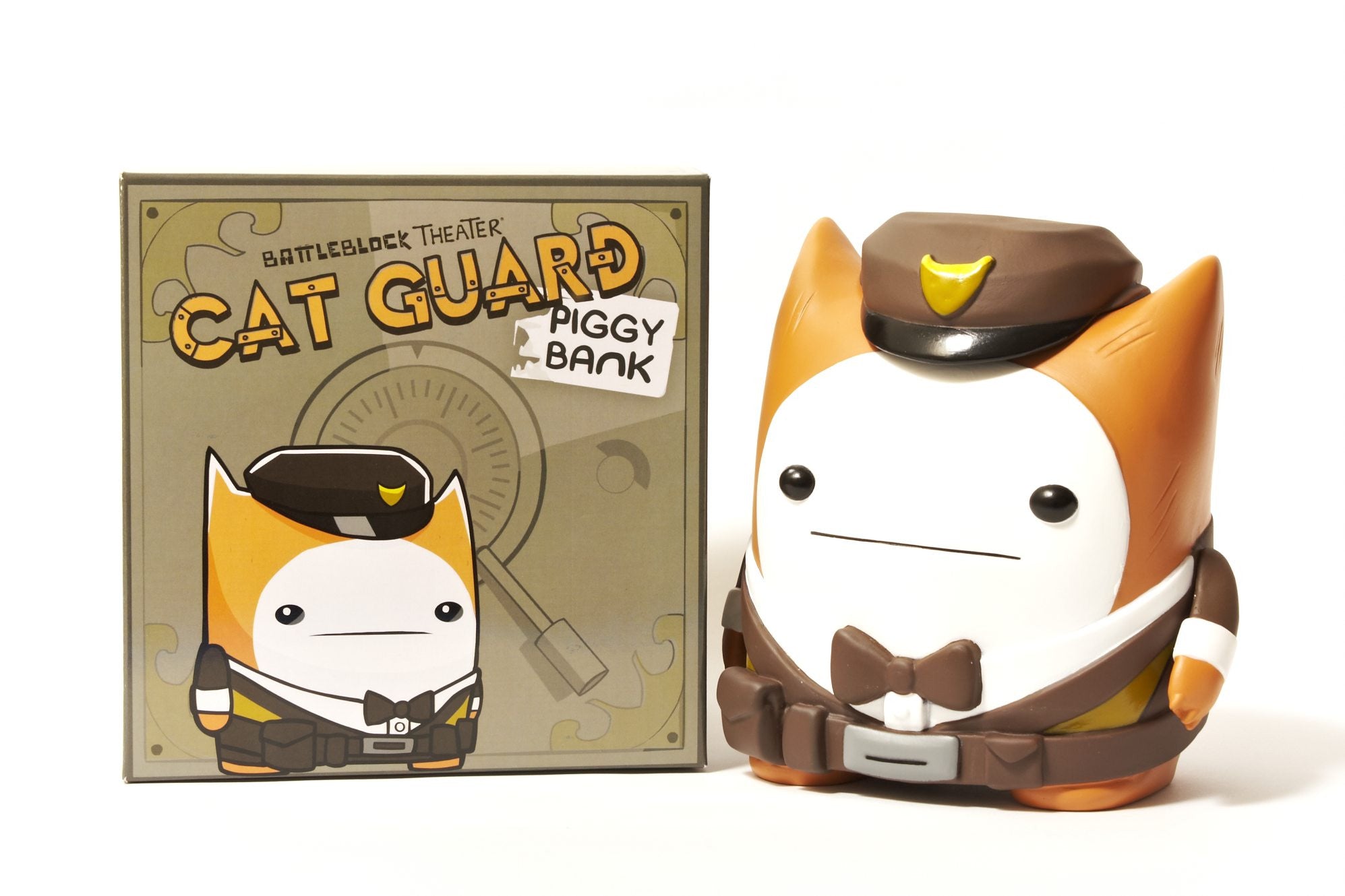 Cat Guard Piggy Bank BATTLEBLOCK THEATER® — THE BEHEMOTH STORE