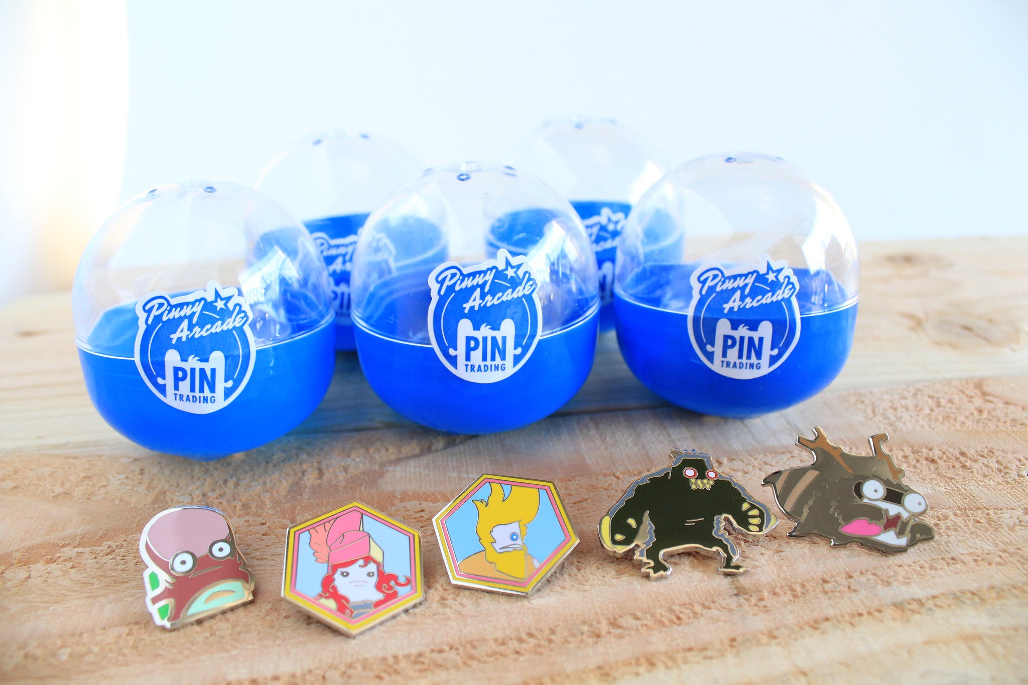 Pinny Arcade Pin - Sofia PIT PEOPLE ® — THE BEHEMOTH STORE